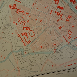1879 METZ Old Map of Metz France Lovely Original Antique - Etsy