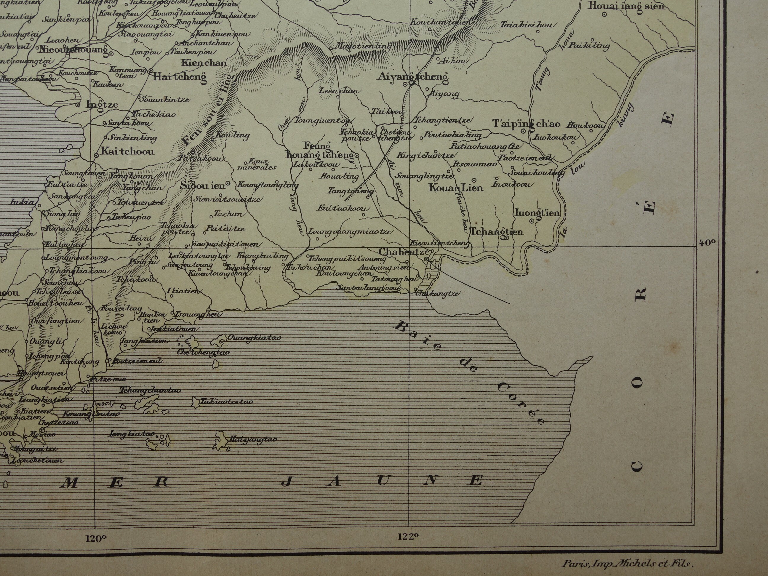 CHINA Old Map of Manchuria Chinese Empire 1896 Original - Etsy Australia