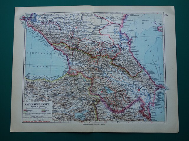 VintageOldMaps - Etsy