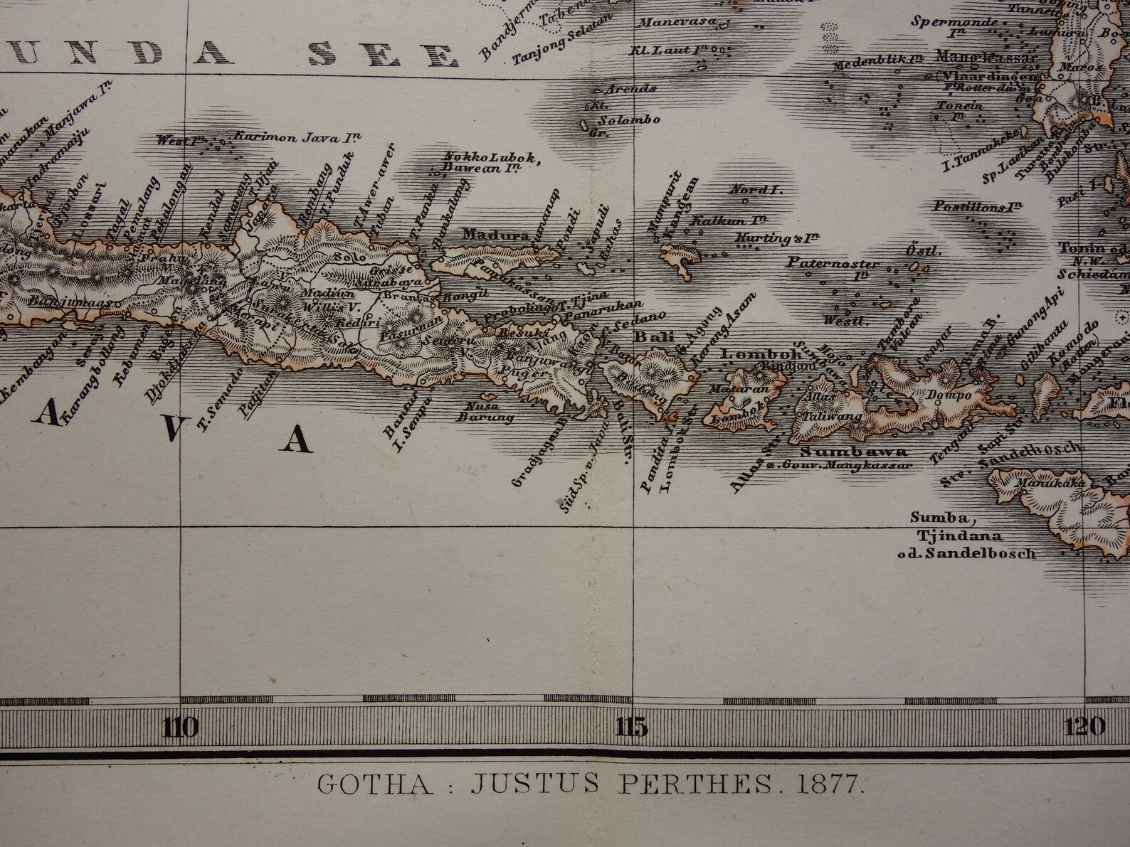INDONESIA Old Map of Malay Archipelago LARGE Original 1877 | Etsy