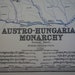 HUNGARY ROMANIA Large Antique Map 1878 Original Old English - Etsy