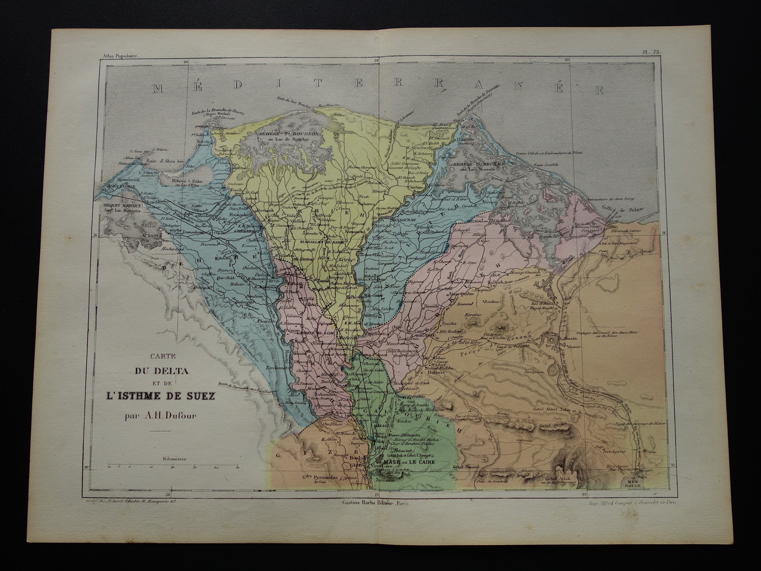 Nile Delta World Map