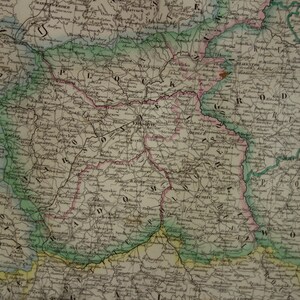 European RUSSIA Map LARGE 1863 Original Old Antique Print of - Etsy