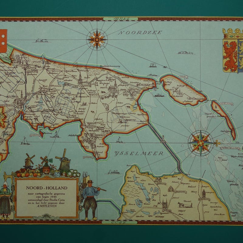 VintageOldMaps - Etsy