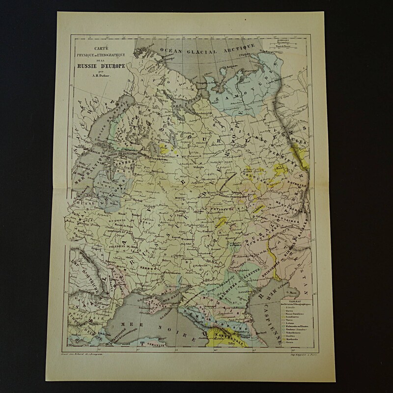 VintageOldMaps - Etsy