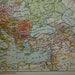 EUROPE Old Map of Europe 1928 Original Vintage Political Map - Etsy