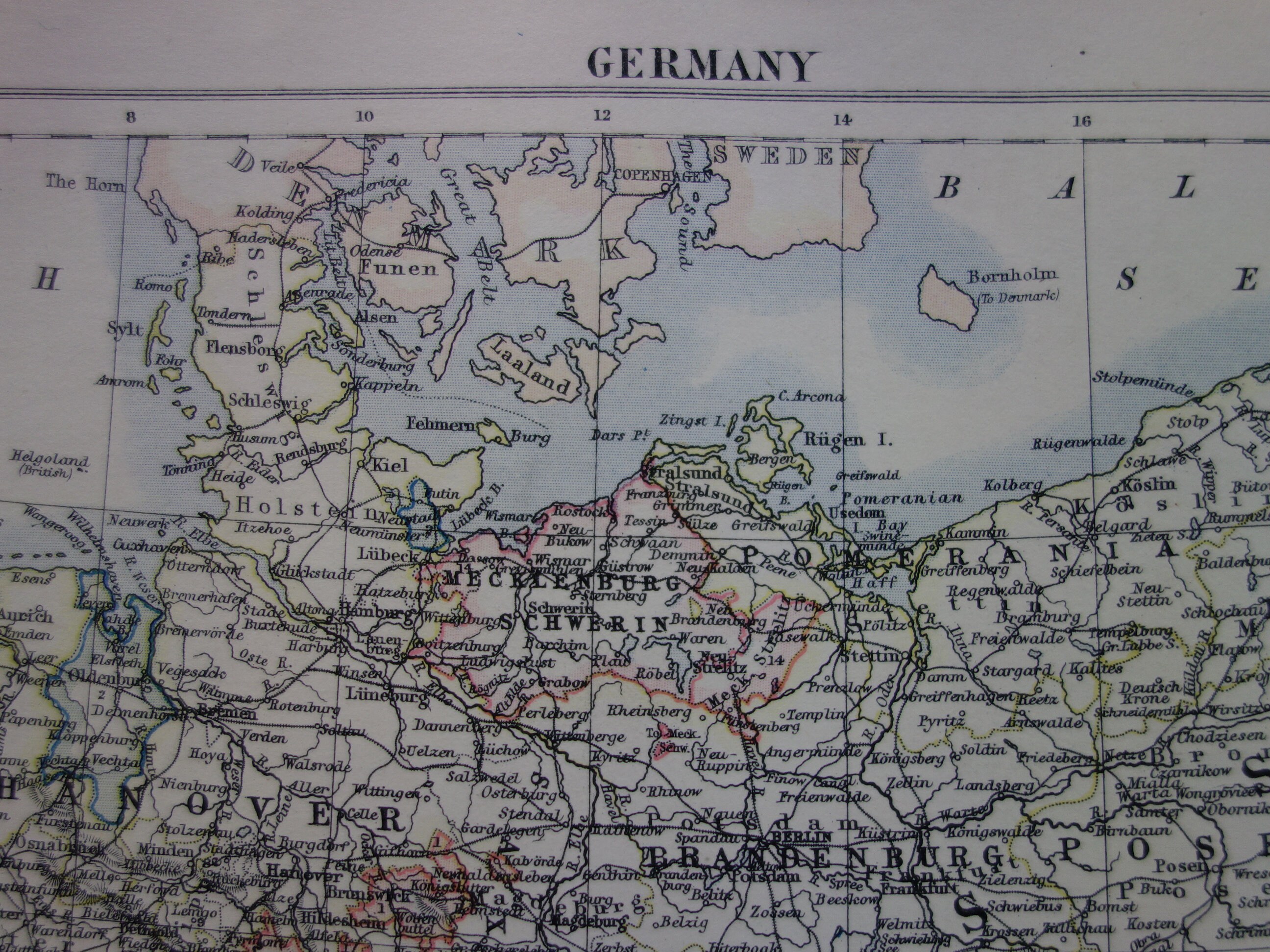 Vintage Looking Maps Of Germany