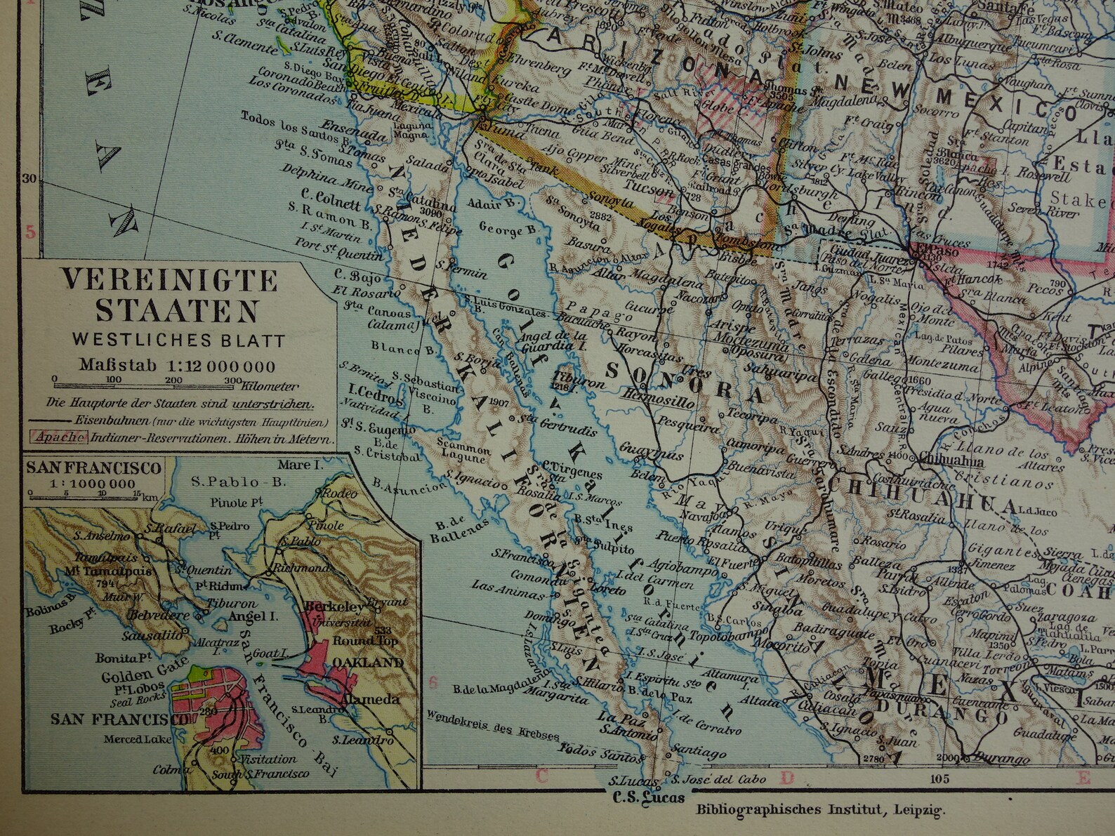 USA Old Map of the US 1928 Original Vintage Maps Two 2 | Etsy