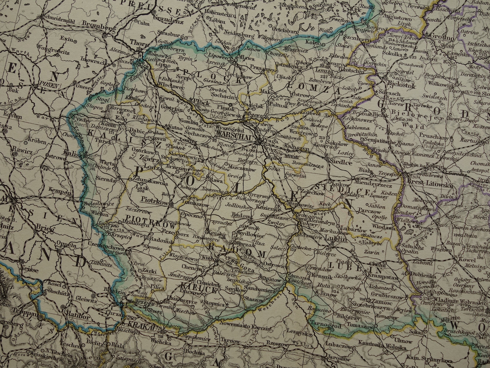 BALTIC SEA Large Old Map of Baltic States 1885 Original - Etsy