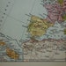 EUROPE Old Map of Europe 1928 Original Vintage Political Map of Europe ...