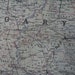 HUNGARY ROMANIA Large Antique Map 1878 Original Old English - Etsy