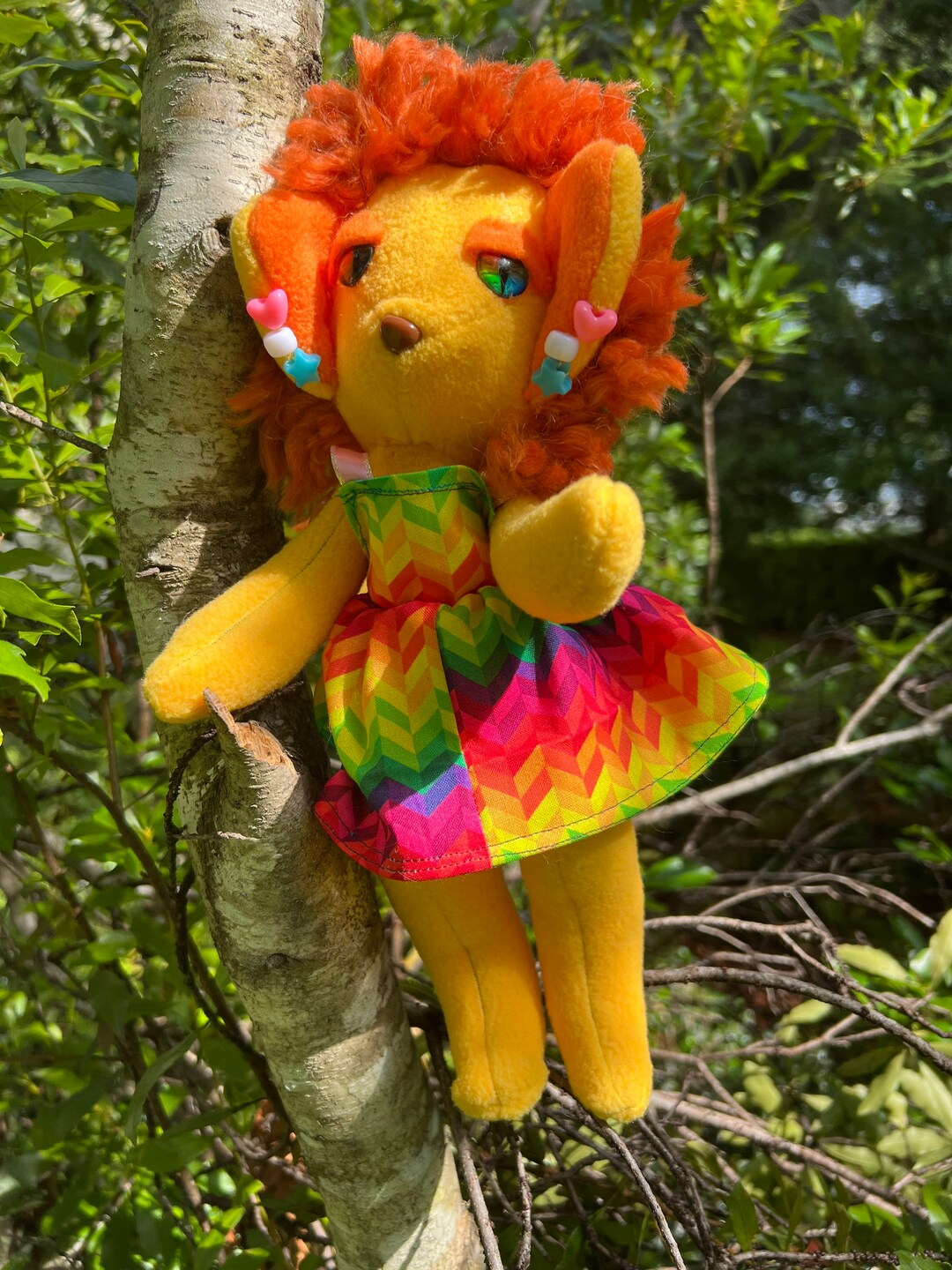 Pride the Lioness Plush Jointed Doll - Etsy