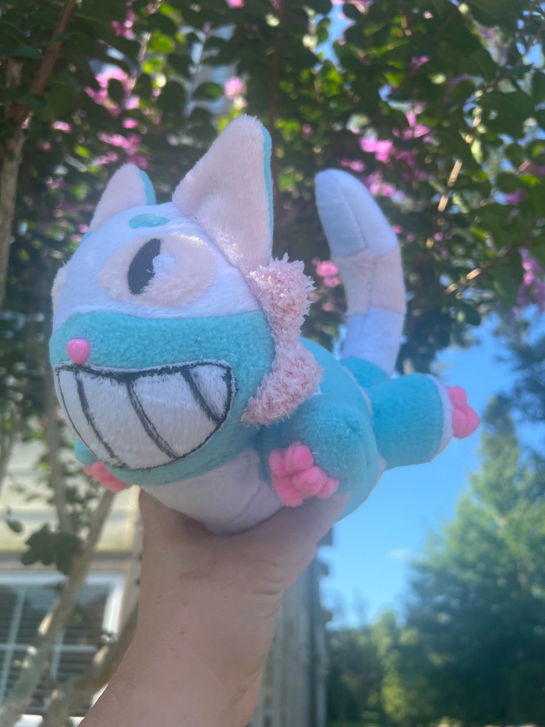 Trans Pride Cheshire Cat Plush - Etsy