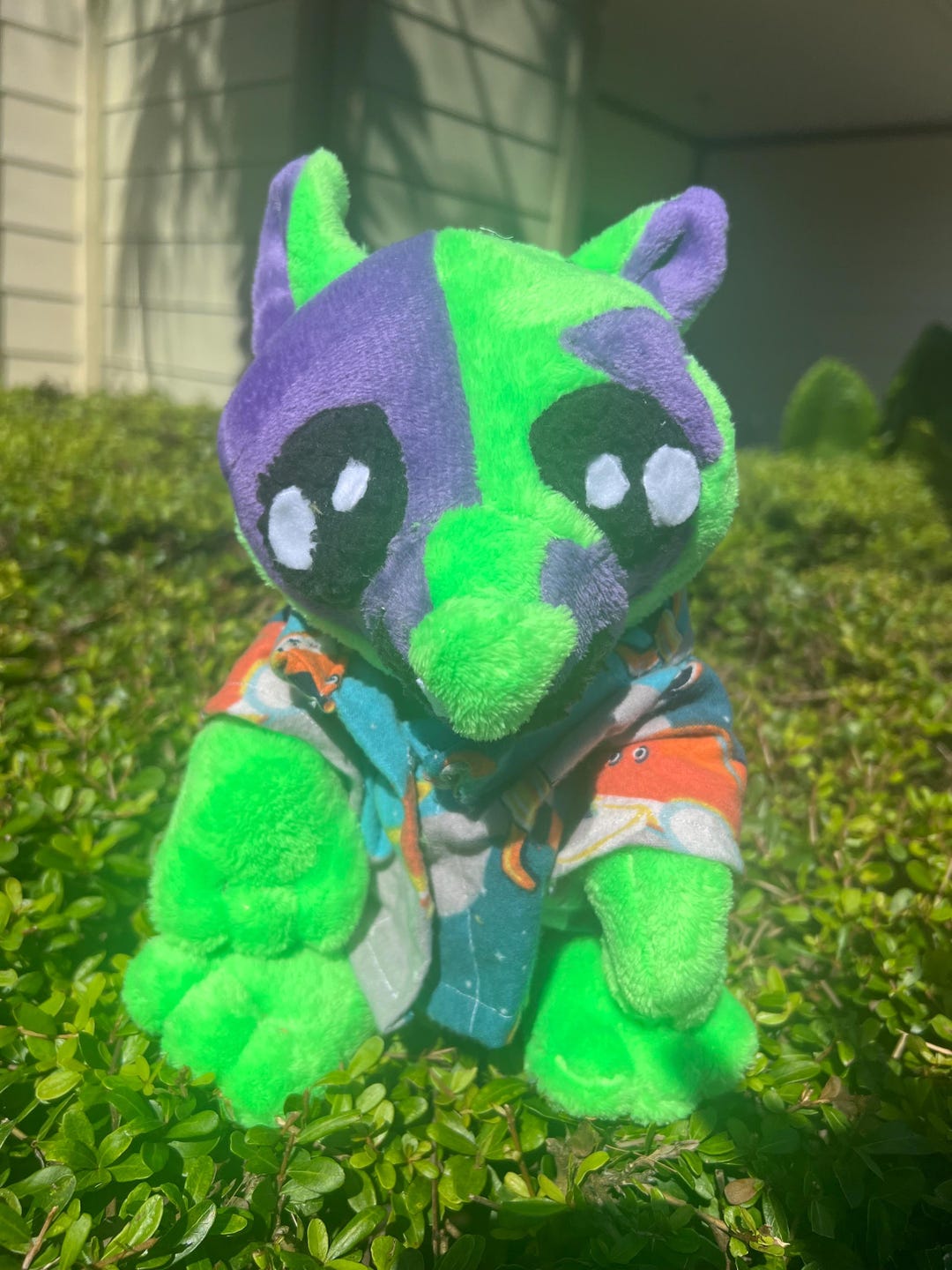 Floppy Alien Inspired Werewolf Doll With Button Shirt - Etsy