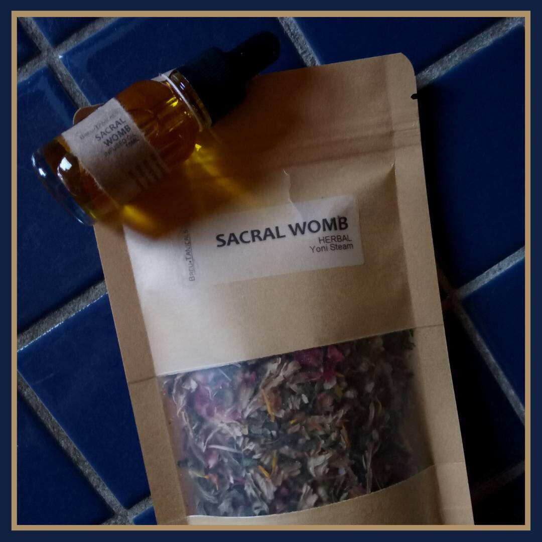 Sacral Womb | Womb Support, Menstrual Balancing, Herbal Womb, Yoni ...