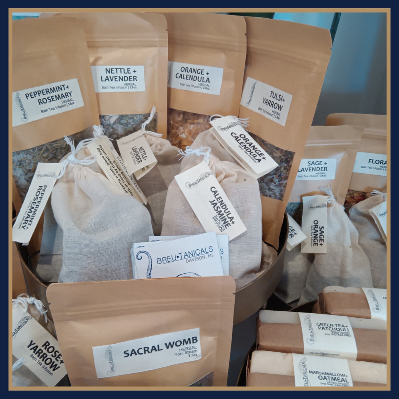 Bath Tea Infusions Multi Use | Bath Infusion, Herbal Bath, Floral Bath ...