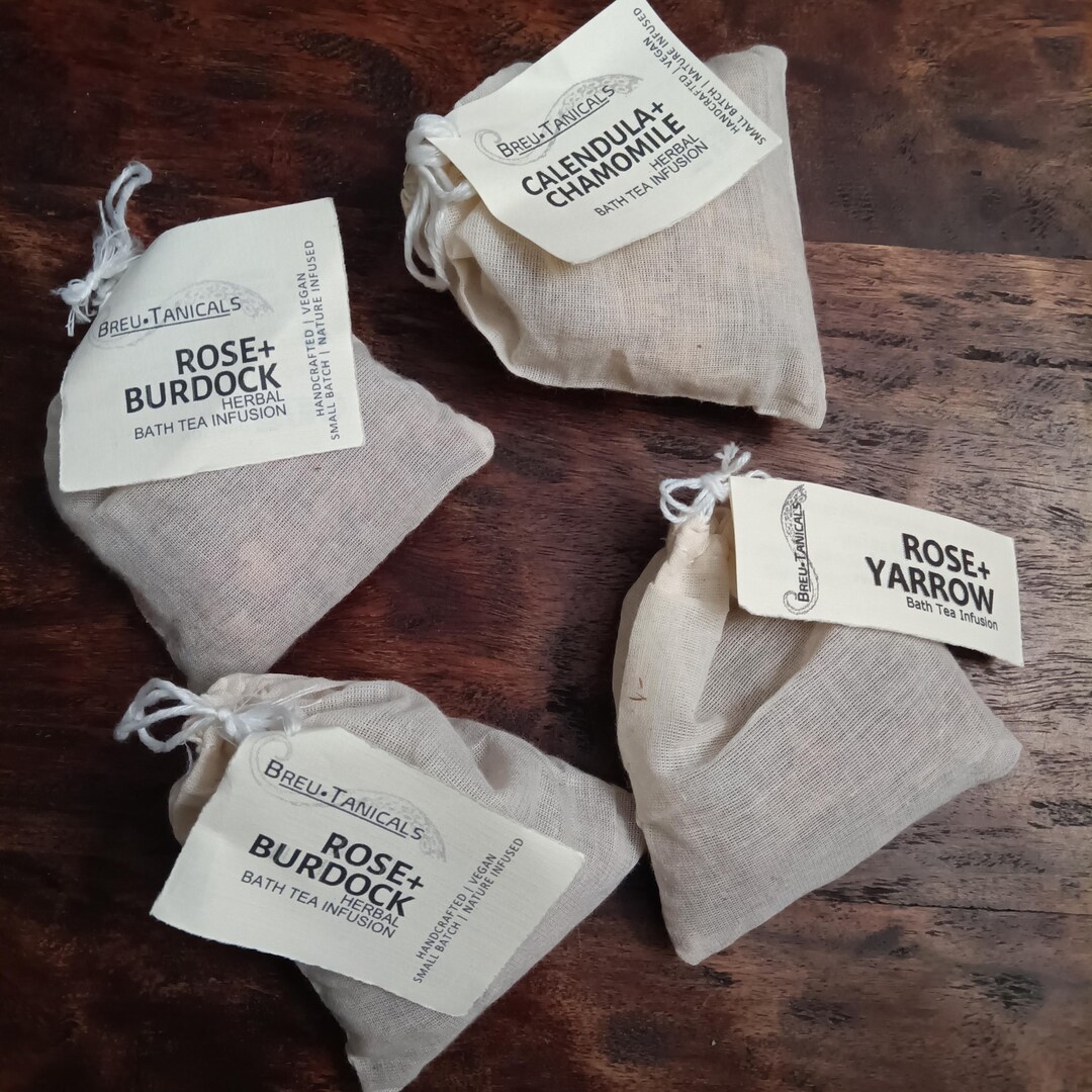 Bath Tea Infusions | Bath Infusion, Herbal Bath, Floral Bath, Gift Set ...