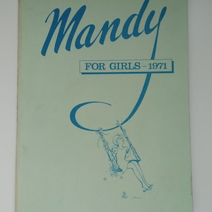 Mandy Comic Book Annuals for Girls 1971 and 1972 - Etsy