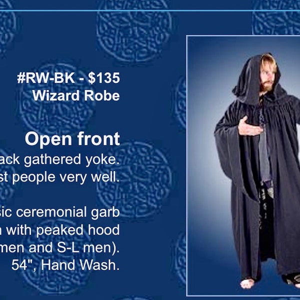Wizard Robe - Etsy
