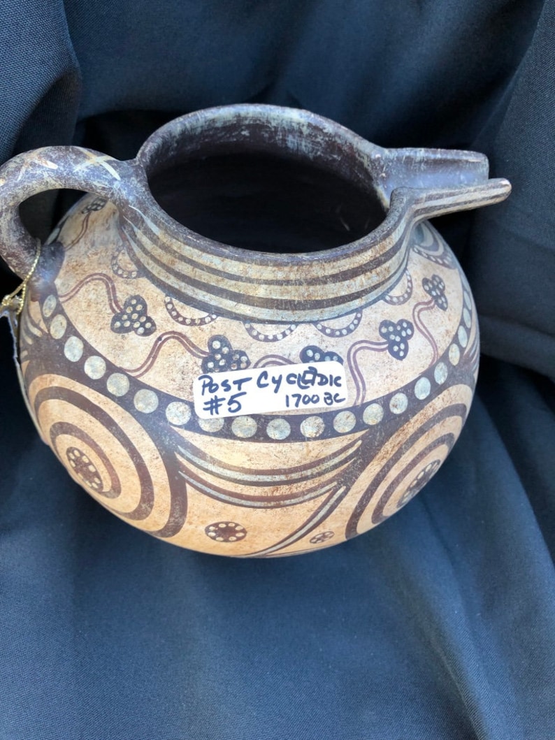 Minoan Crete Greek Ceramic Vase Pottery Bronze Period Museum ...