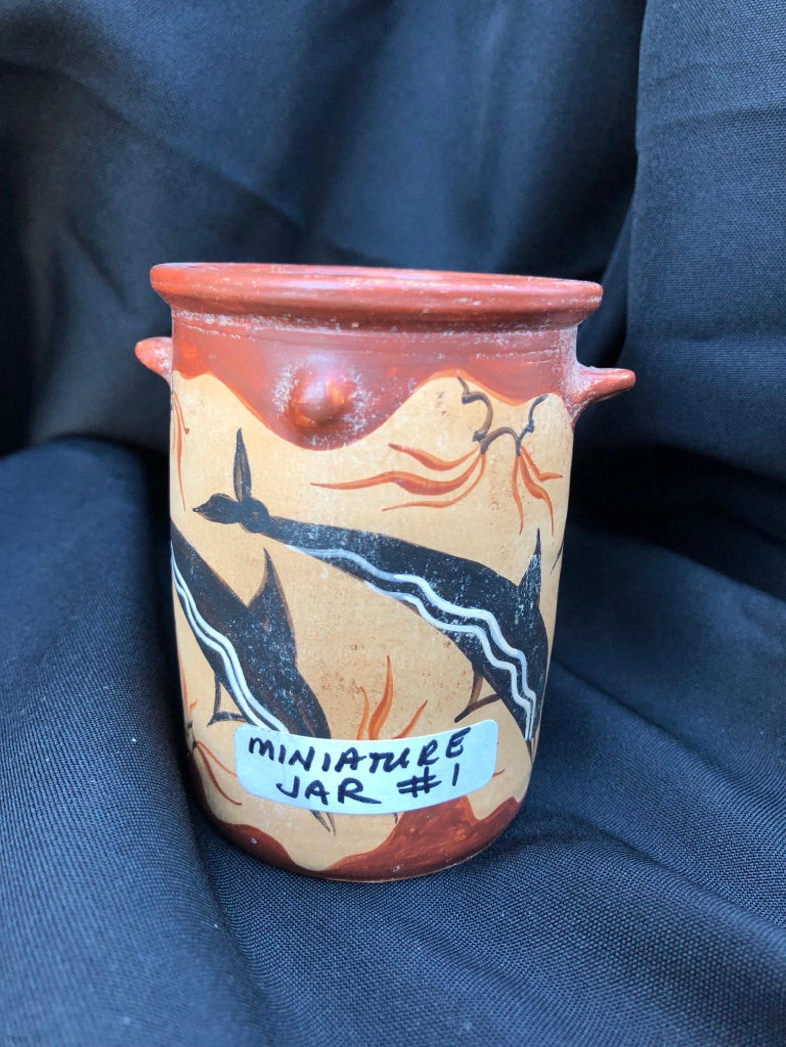 Handmade Minoan Pottery Vase – Cretan Museum Replica, Spirit of Greece ...