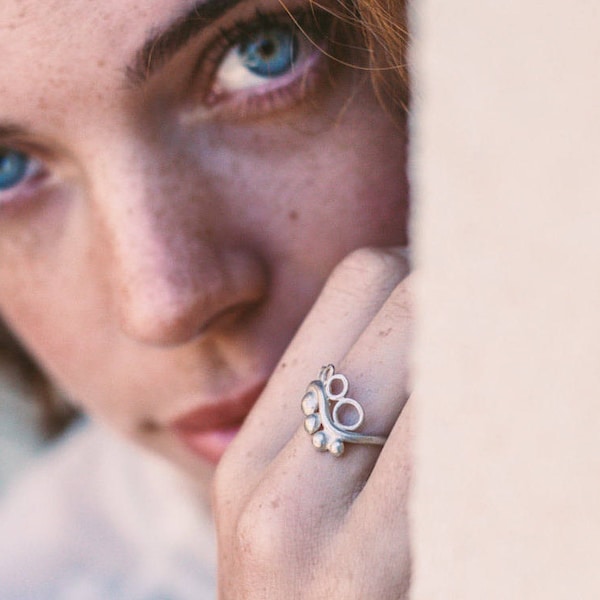 Yin Yang Ring - Etsy