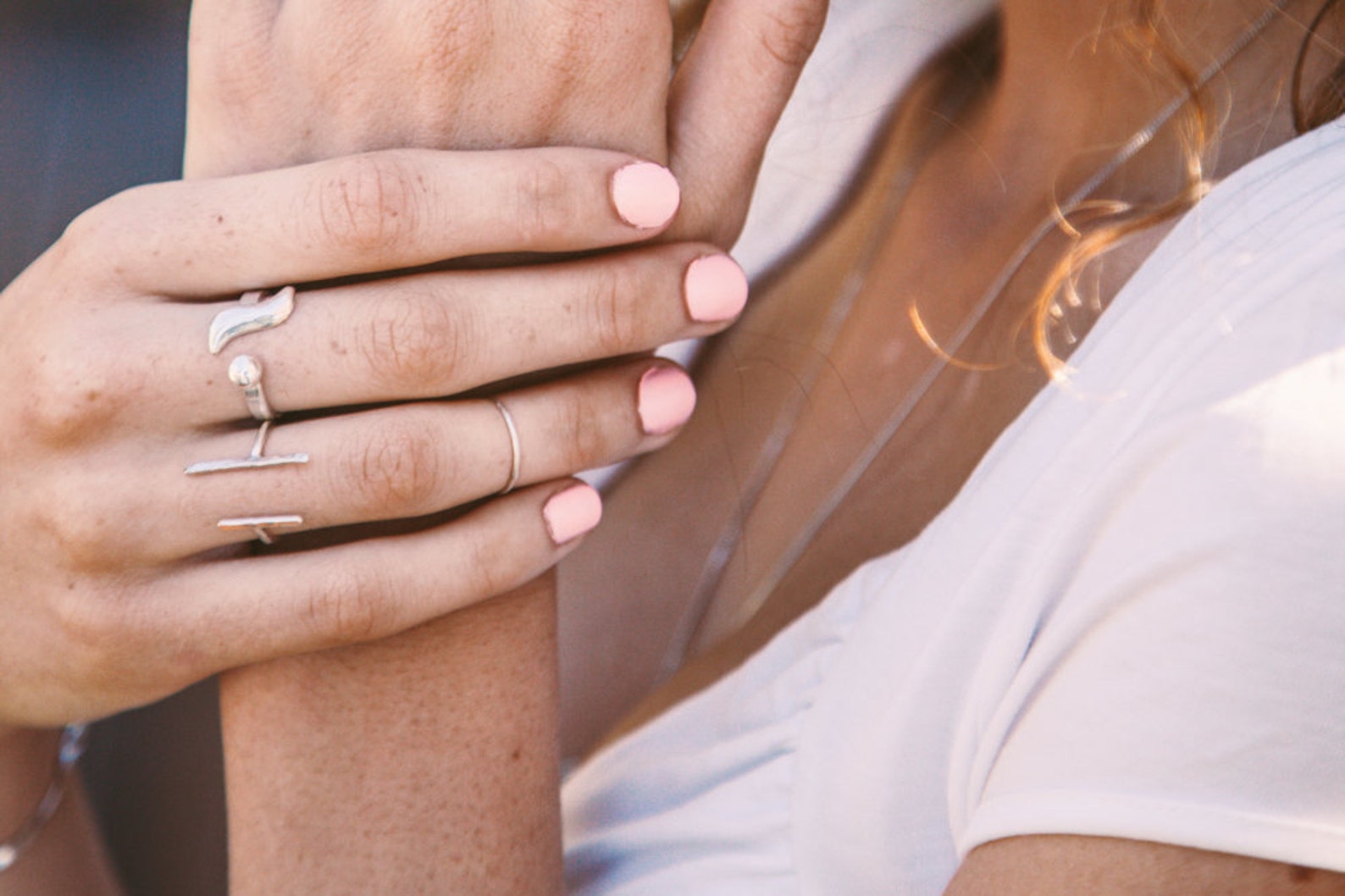 Silver Ring Boho Chic Ring Silver Adjustable Open Ring Midi - Etsy