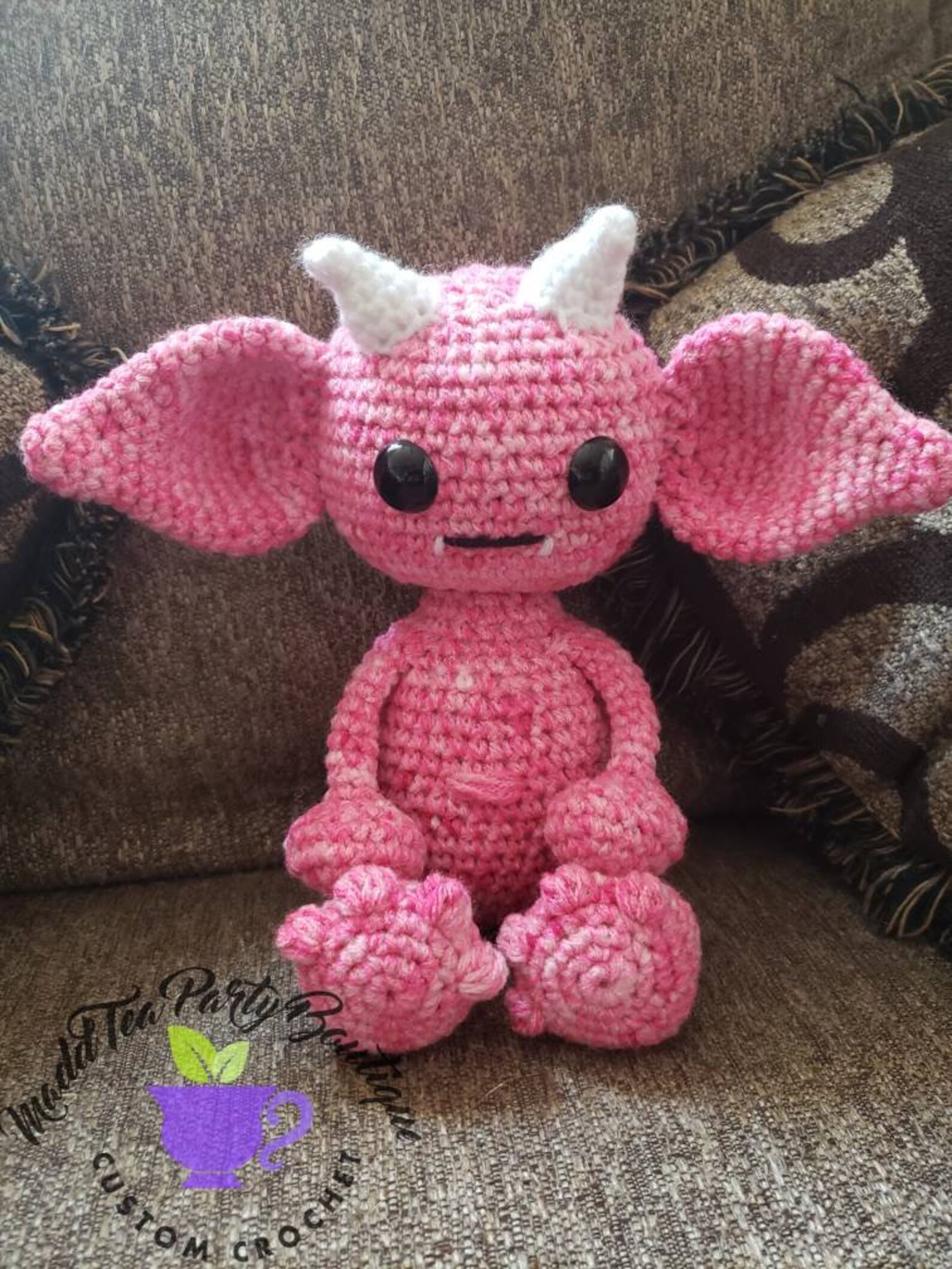 Goober the Goblin Amigurumi Cute Little Alien Dude Stuffed | Etsy