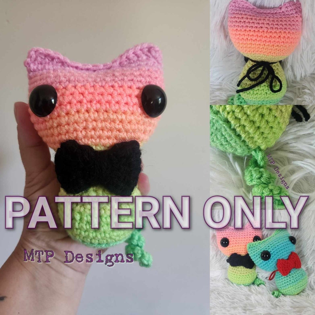 Calypso the Cat Crochet Design, MTP Designs Original Crochet PATTERN ...