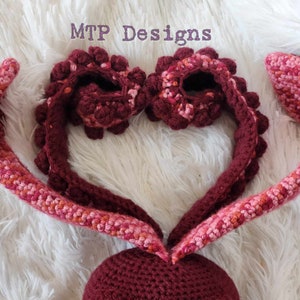 Sea Monster Crochet Pattern ONLY, MTP Designs Original, Octopus ...