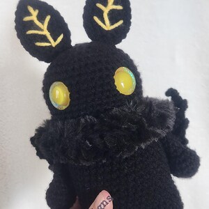 Mothman Crochet Design, MTP Designs Original, Cryptid Amigurumi Pattern ...