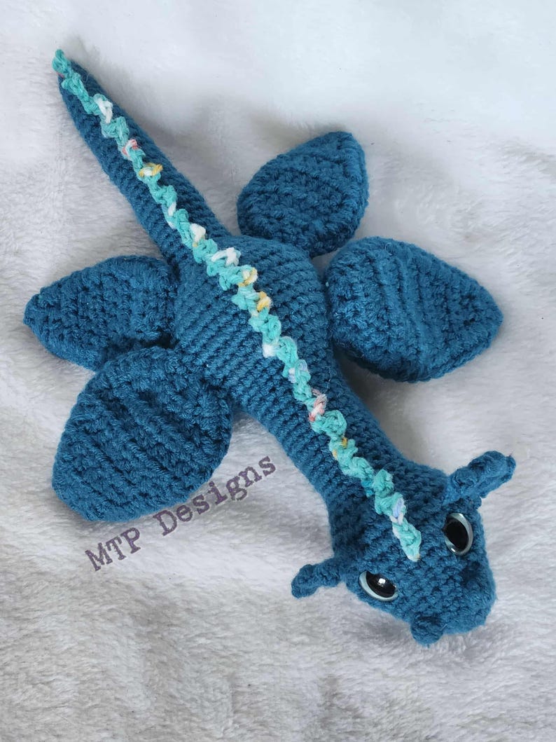 Loch Ness Monster Amigurumi, Nessie Stuffed Animal, MTP Designs ...