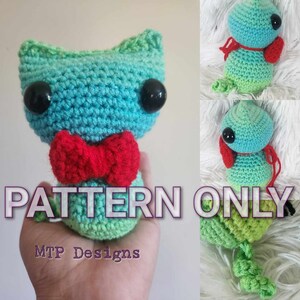 Calypso the Cat Crochet Design, MTP Designs Original Crochet PATTERN ...