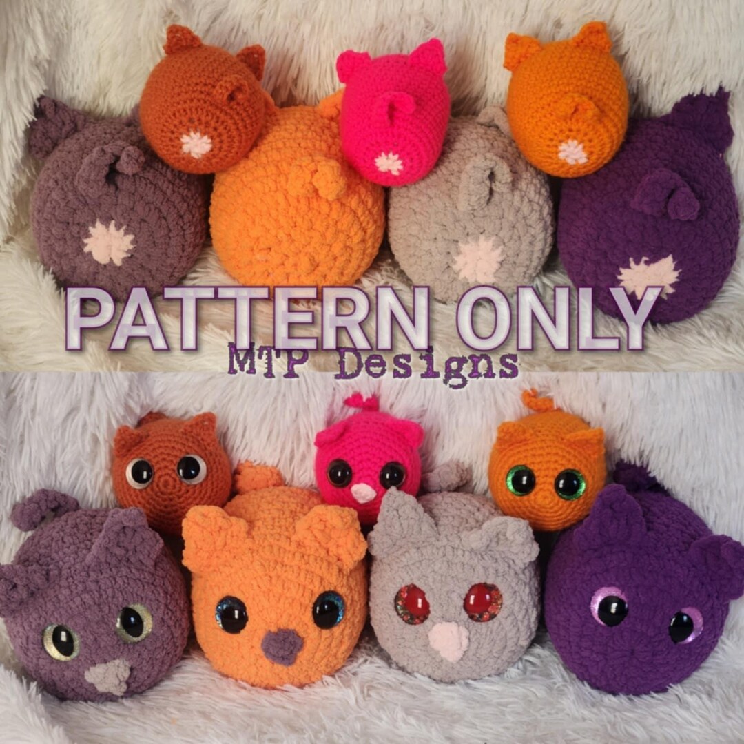 Lulu the Loaf Kitty, Loaf Cat or Kitten Amigurumi, MTP Designs Original ...
