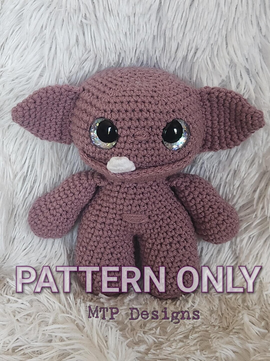 Mayson the Monster Crochet Pattern, MTP Designs Original, Amigurumi or ...