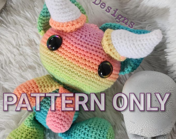 Luci-purr Amigurumi, MTP Designs Original, Devil Cat Stuffed Animal ...