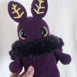 Mothman Crochet Design, MTP Designs Original, Cryptid Amigurumi Pattern ...