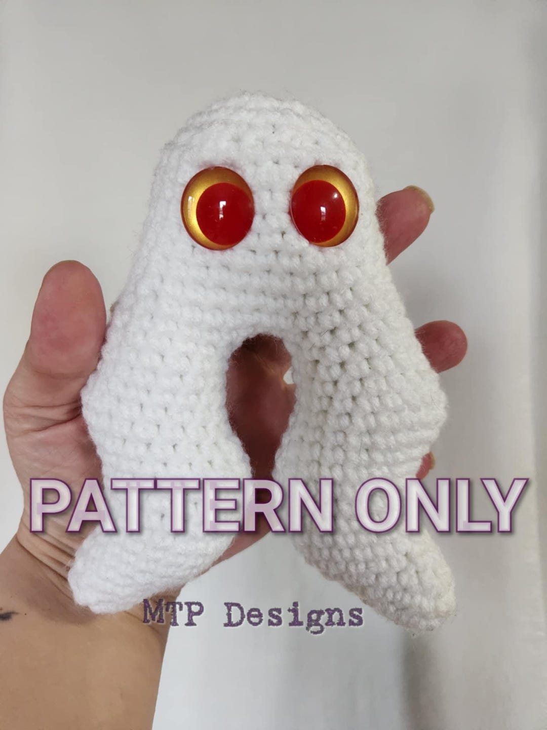 Mini Fresno Nightcrawler Cryptid Crochet Pattern, MTP Designs Original ...