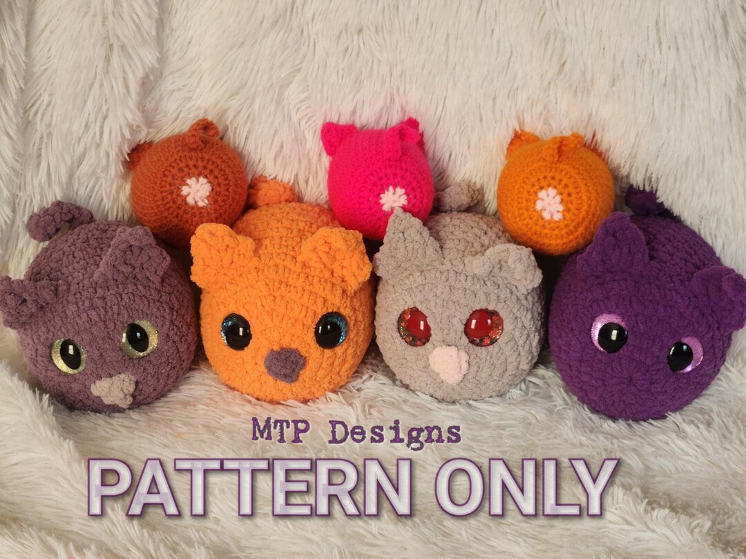 Lulu the Loaf Kitty, Loaf Cat or Kitten Amigurumi, MTP Designs Original ...