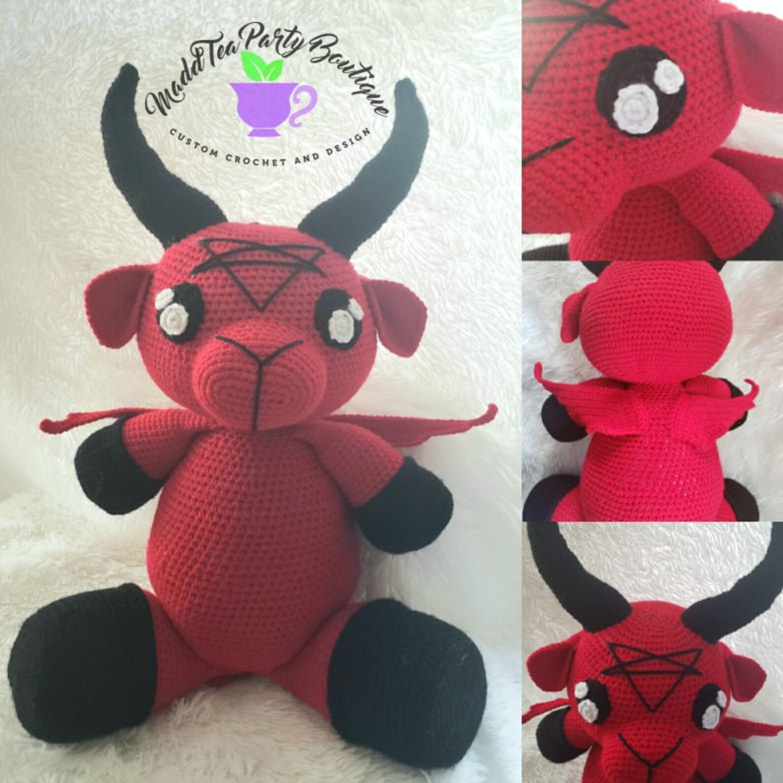 Pattern for Extra Large Baphomet PATTERN ONLY XL Baphomet | Etsy