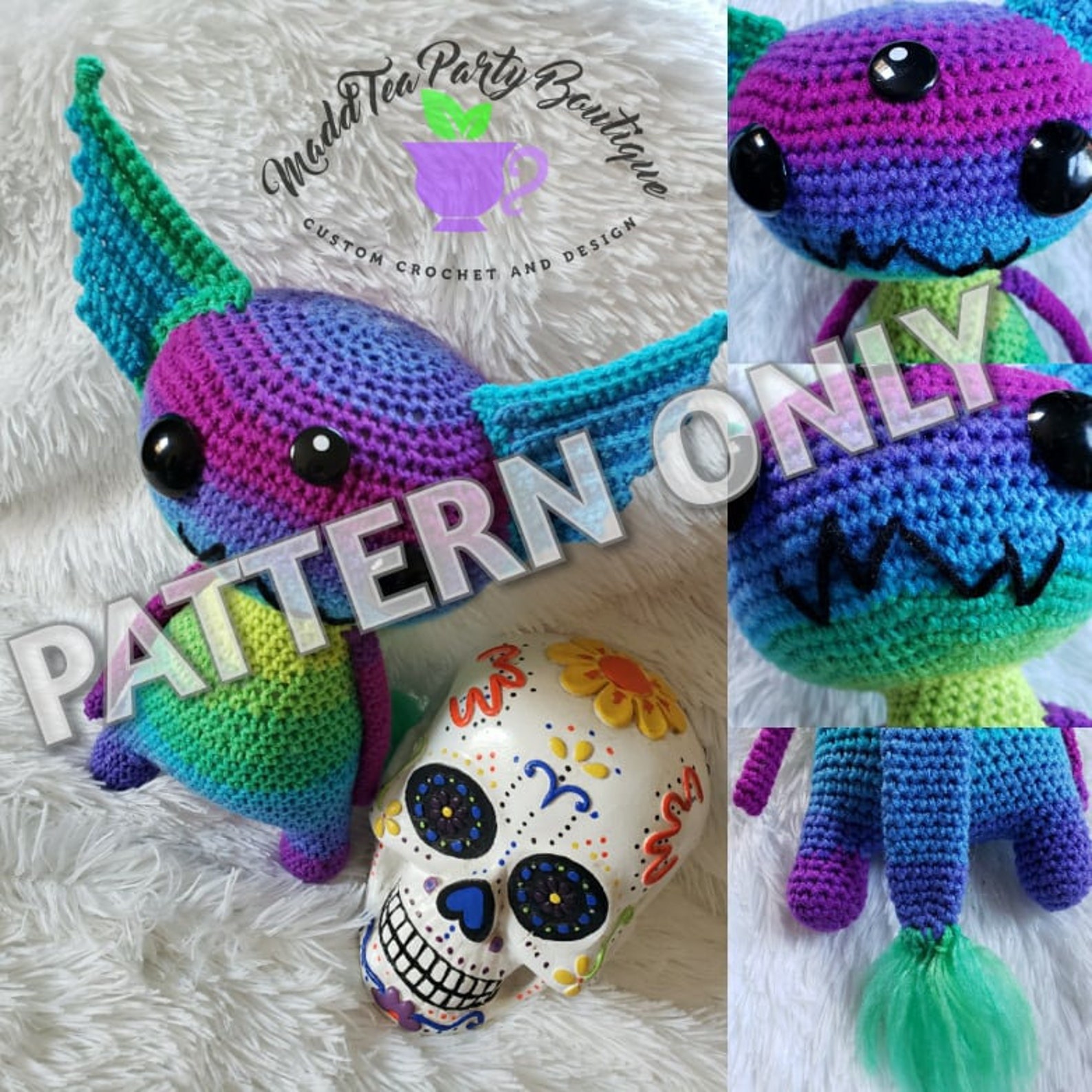 Crochet Pattern for Imp Funny Little Impkin Instructions - Etsy Canada