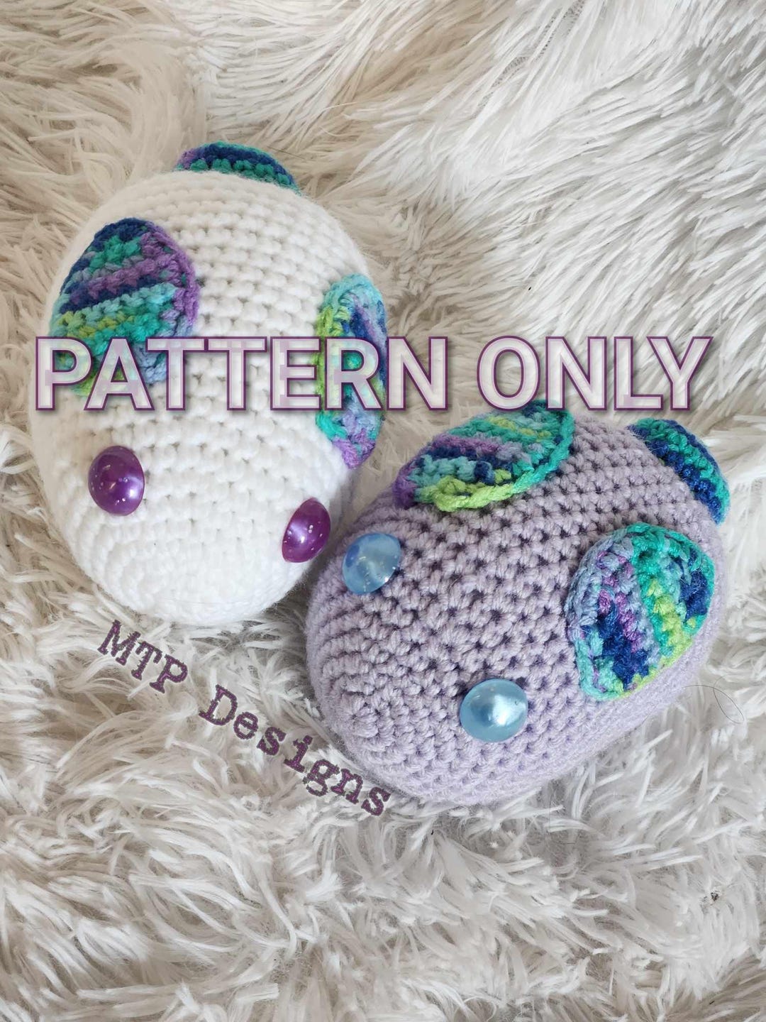 Usagi Manju Crochet Pattern, Sweet Rabbit Baked or Steamed Bun, MTP ...