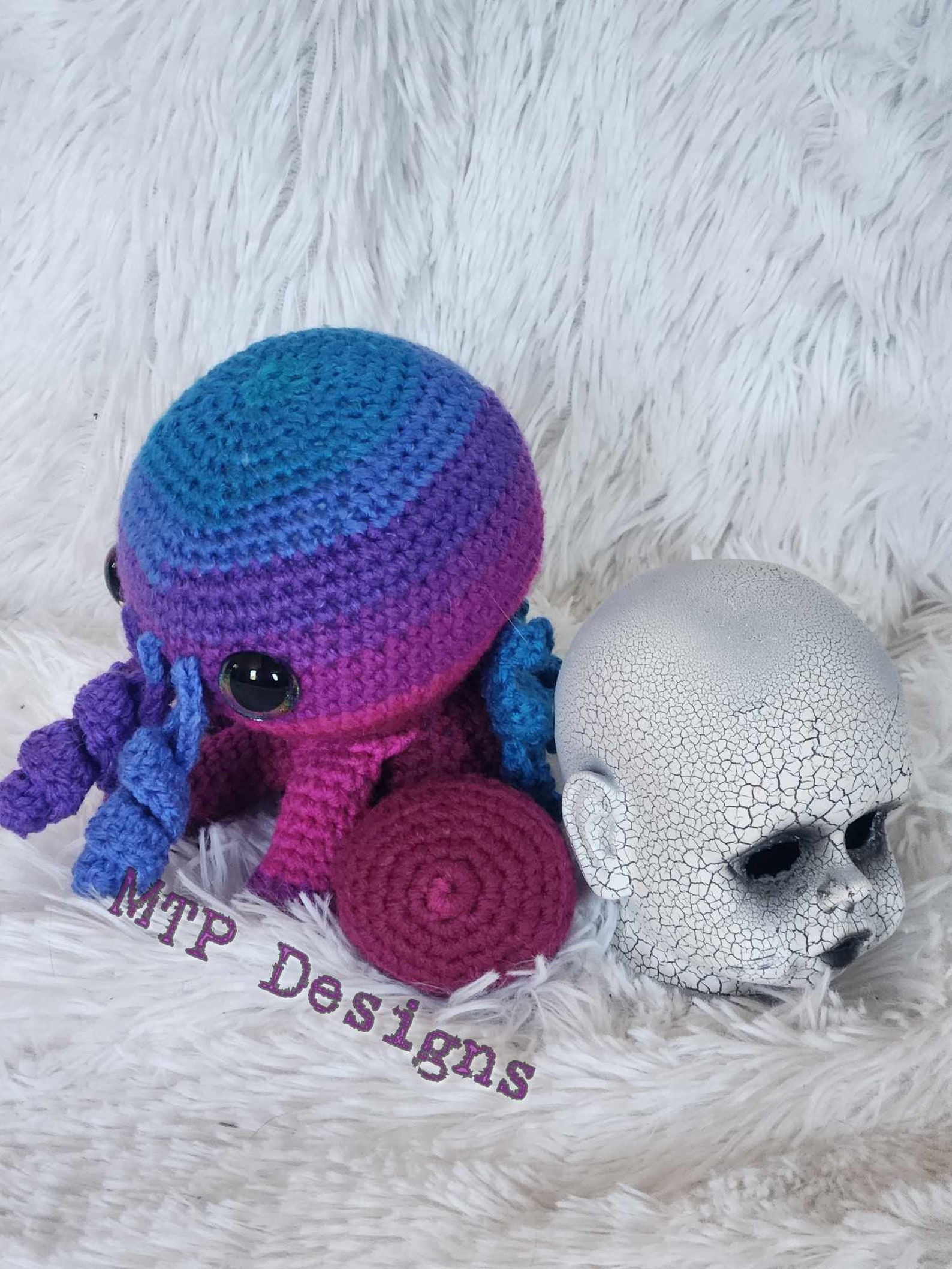 Crochet Pattern for Cthulhu, Sitting Kawaii Cthulhu, MTP Designs ...