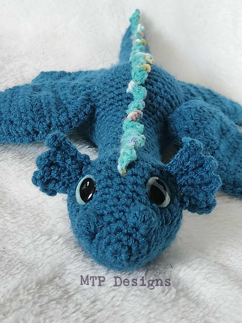 Loch Ness Monster Amigurumi, Nessie Stuffed Animal, MTP Designs ...