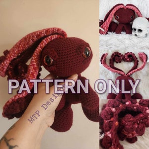 Sea Monster Crochet Pattern ONLY, MTP Designs Original, Octopus ...
