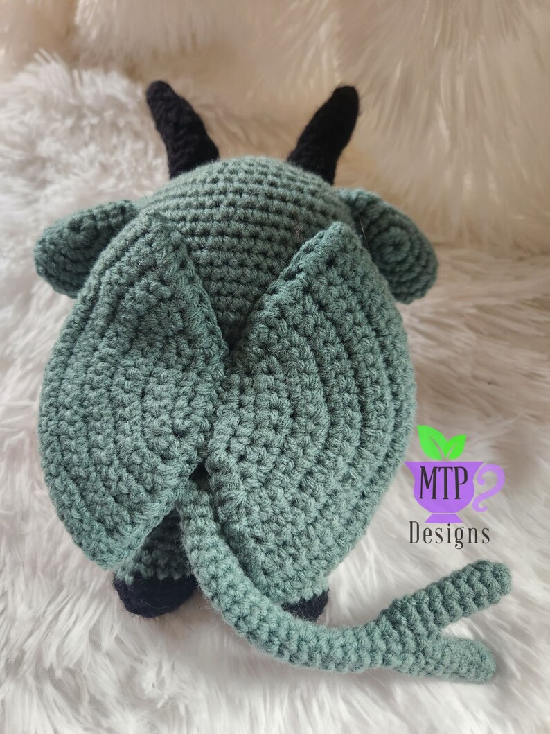Baltor the Littlest Baphomet CROCHET PATTERN Only for Small - Etsy