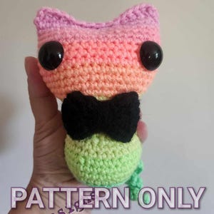 Calypso the Cat Crochet Design, MTP Designs Original Crochet PATTERN ...
