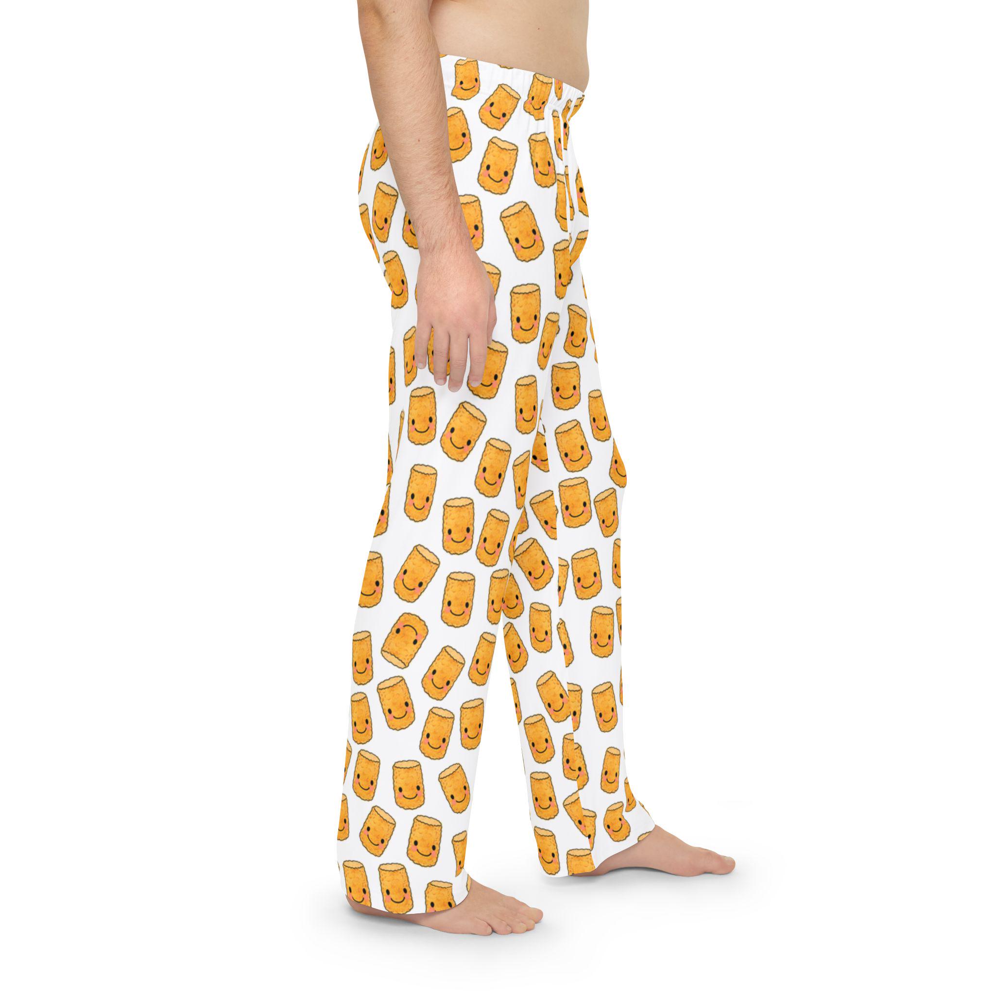 Cute Hand-drawn Tater Tot Men's Pajama Pants (AOP) - Etsy