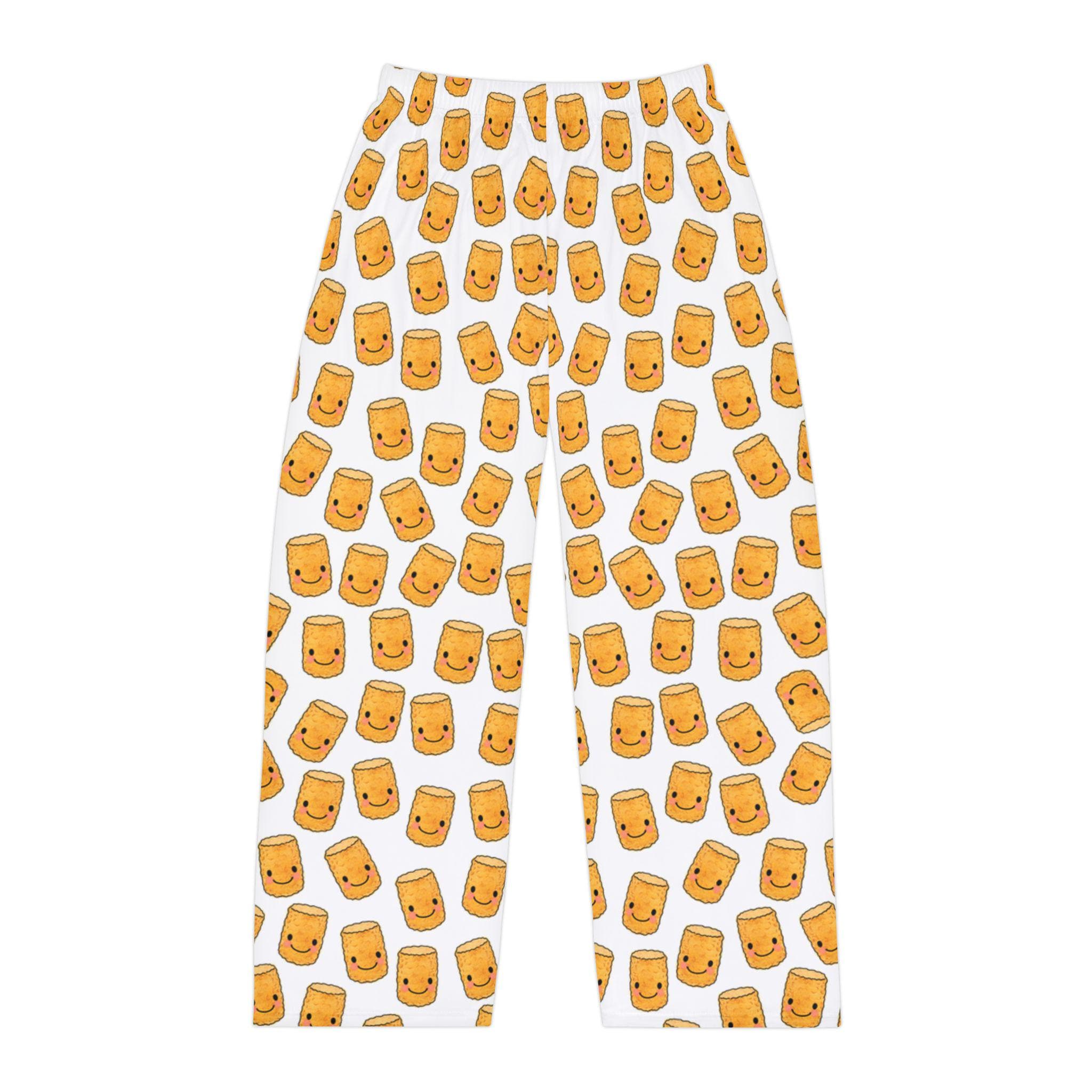Cute Hand-drawn Tater Tot Men's Pajama Pants (AOP) - Etsy