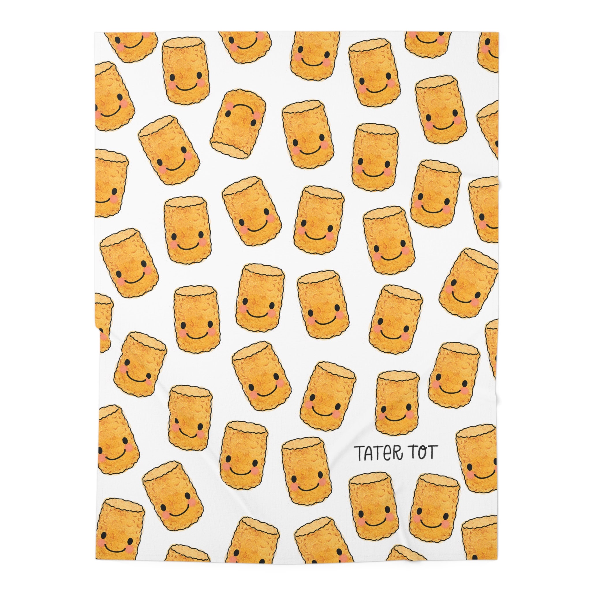 Cute Tater Tot Baby Swaddle Blanket - Etsy
